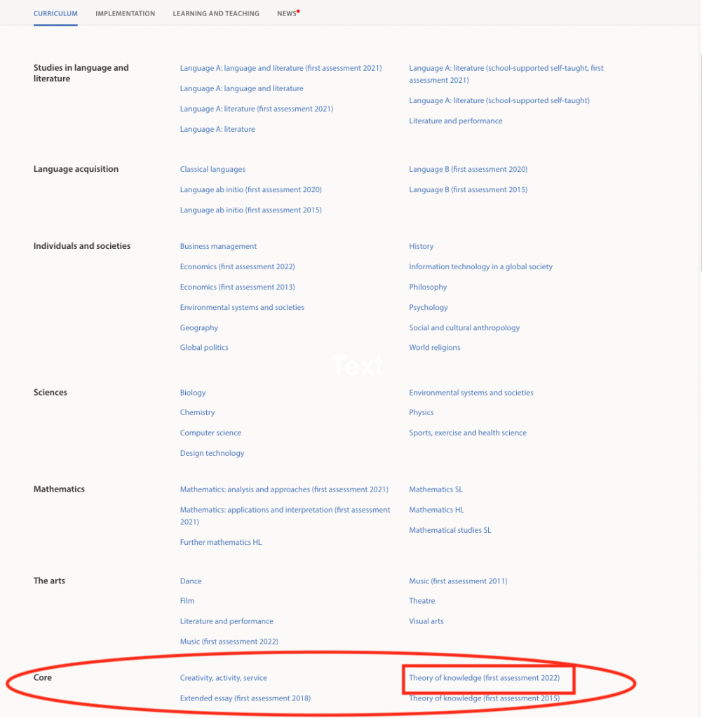 How to Download the New TOK Guide | IB Theory of Knowledge